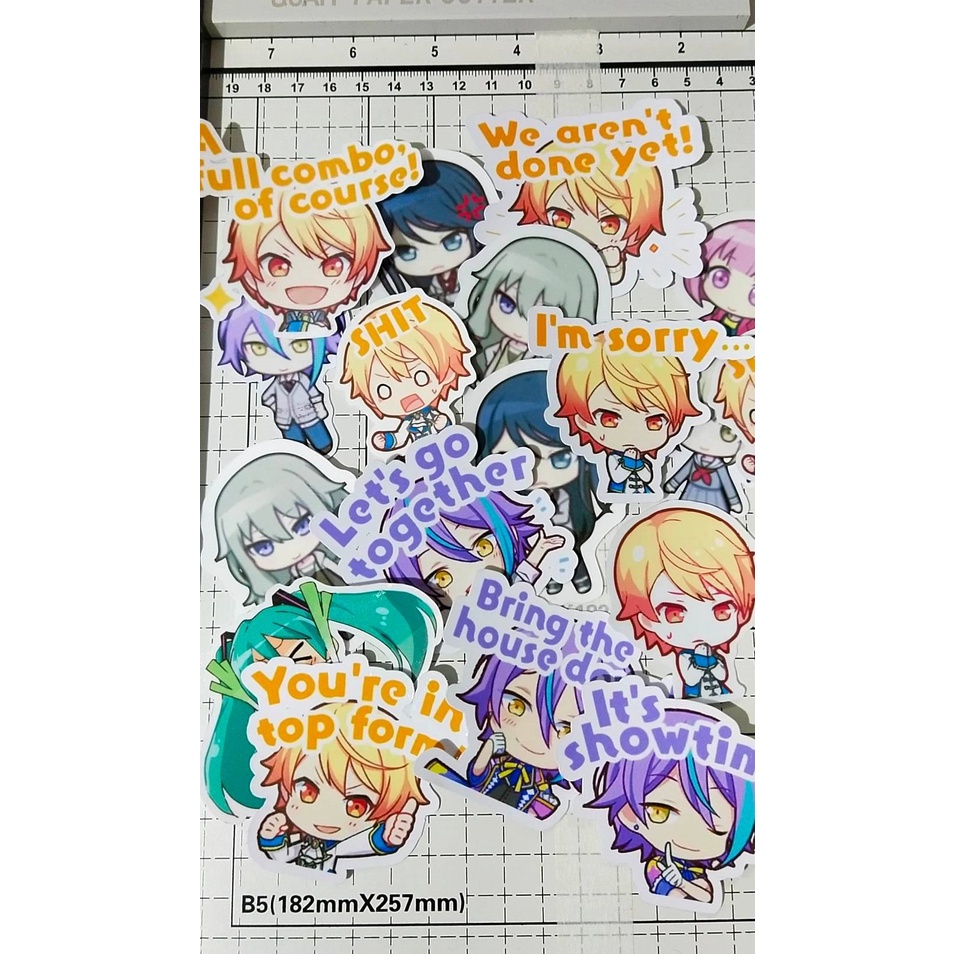 Project Sekai - Vinyl Waterproof Sticker | Shopee Philippines