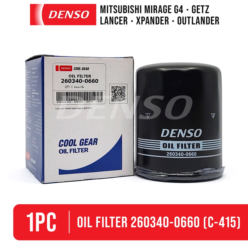Denso Oil Filter for Mitsubishi Mirage G4 / Lancer / Xpander / Getz ...