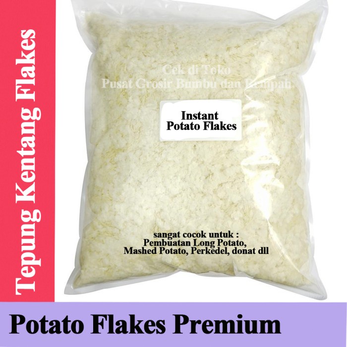Instant Potato Flakes 100g Long Potato Mashed/ Potato Flakes 100g ...