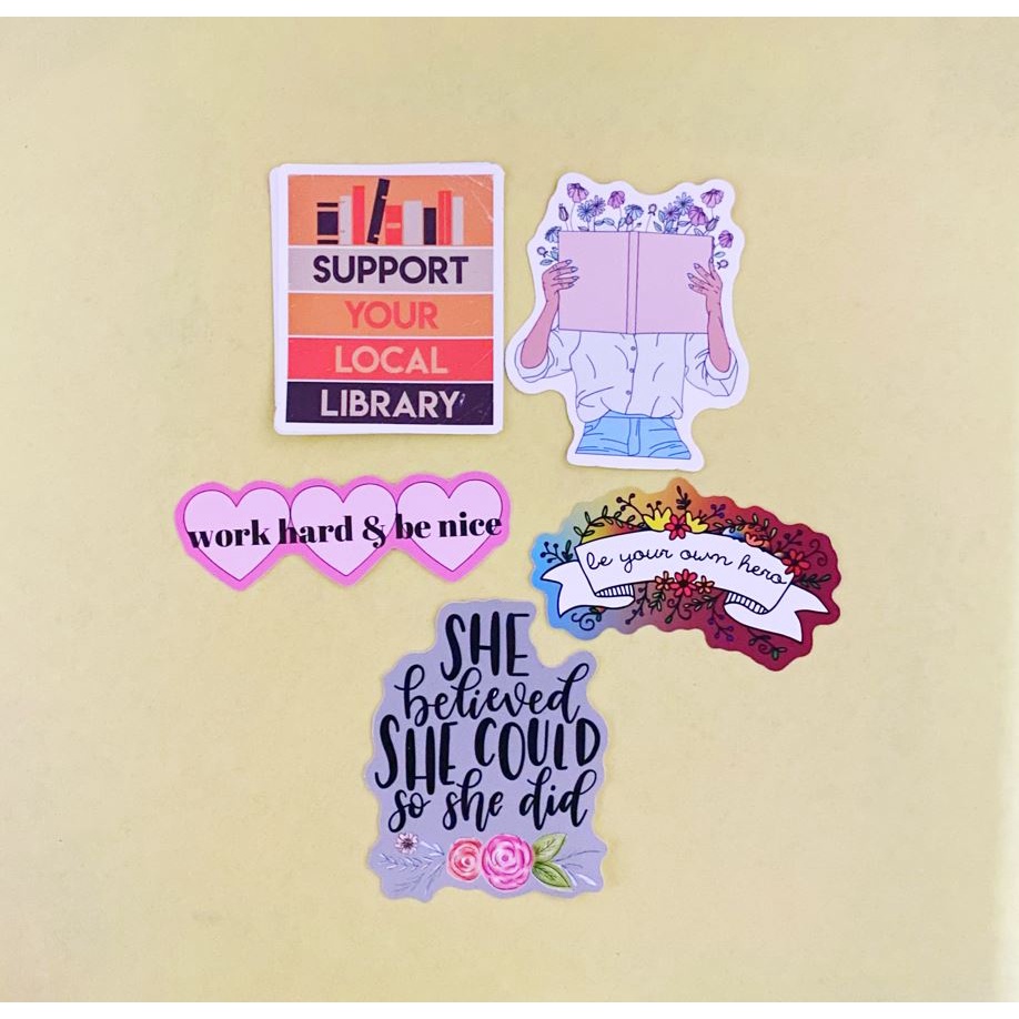 KAGANDAHAN STICKERS | READING AND INSPIRATIONAL QUOTES | Shopee Philippines