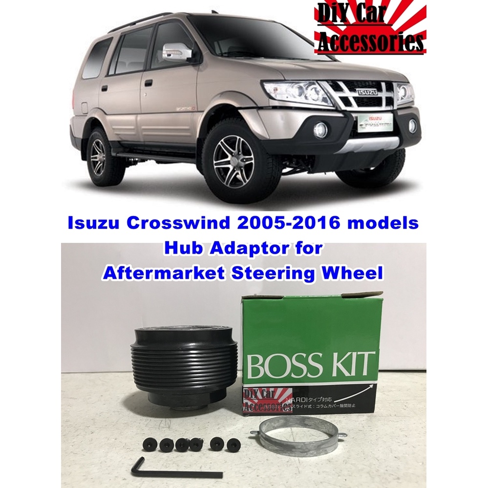 Bosskit Steering Wheel Hub Adaptor for Isuzu Crosswind (2005-2016 ...