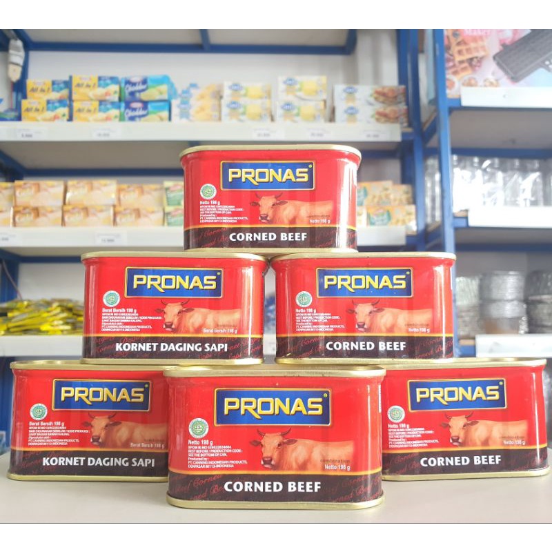 Pronas Corned Beef 198Gr / Corned Beef Pronas 198Gr / Corned Beef ...