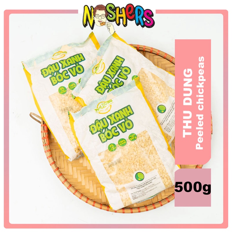 Noshers Vietnamese Peeled Chickpeas Thu Dung Dau Xanh Boc Vo 500g ...