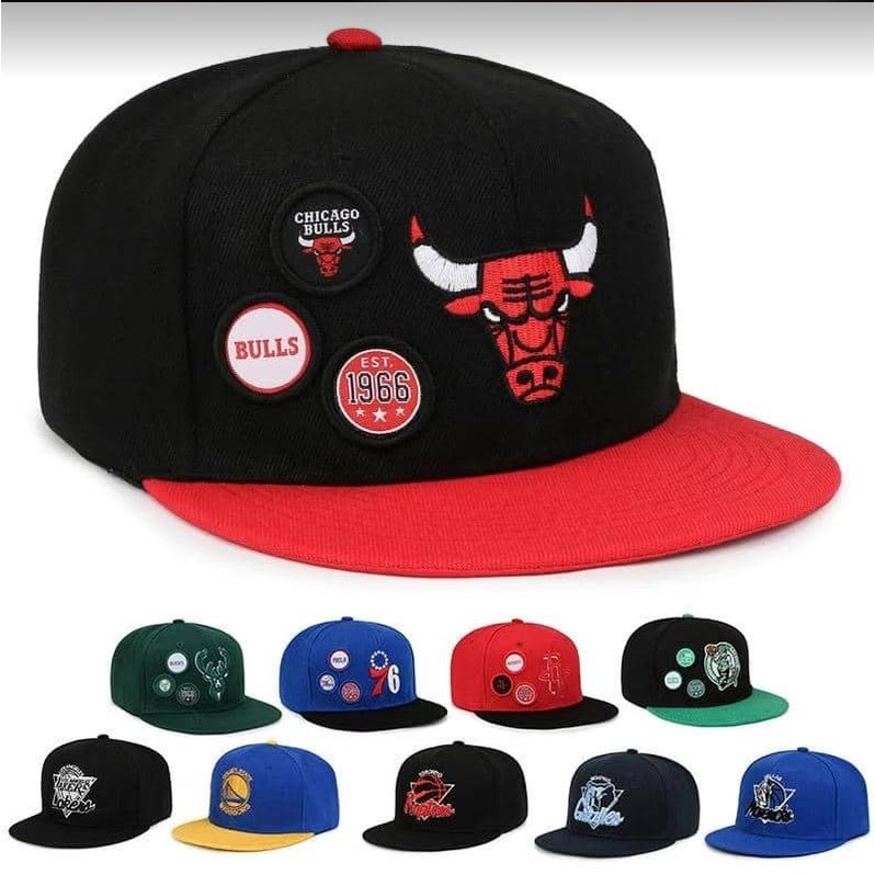 AIC NBA snapback cap unisex high quality fashion adjustable | Shopee ...
