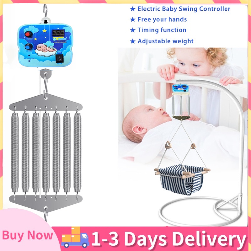 Baby Electronic Baby Cradle Automatic Electric Baby Cradle Spring Baby ...