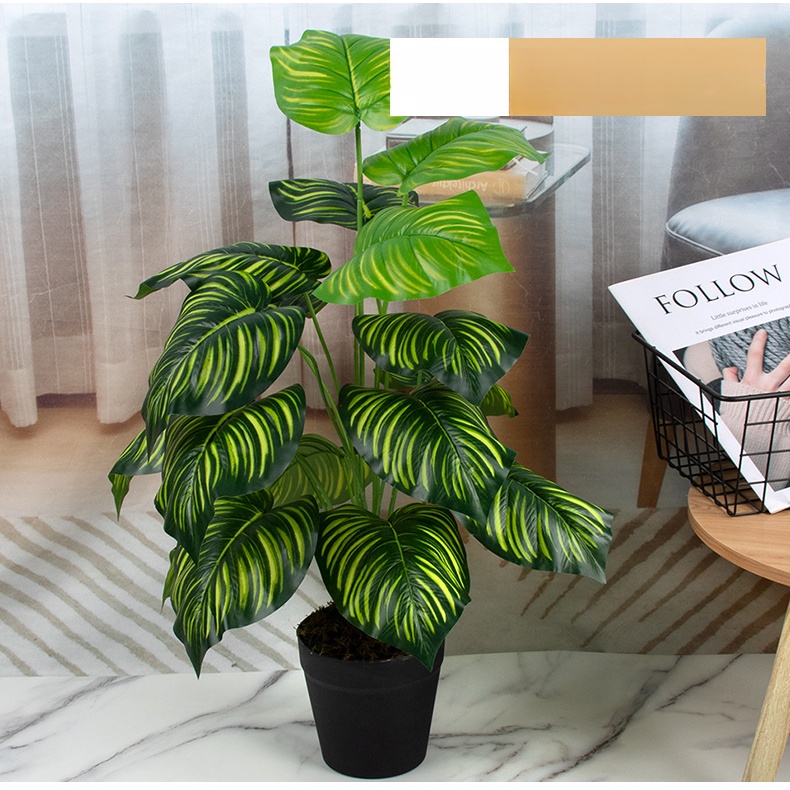 Simulation Tree Plants Green Plants Potted Plants Indoor Living Room ...