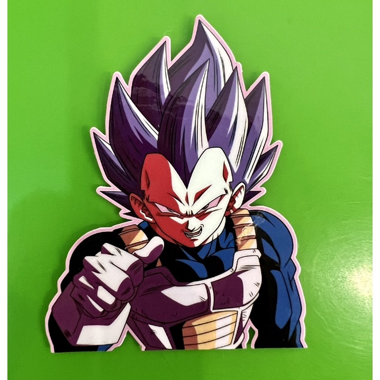 VEGETA Dragon Ball Super Sticker | Shopee Philippines