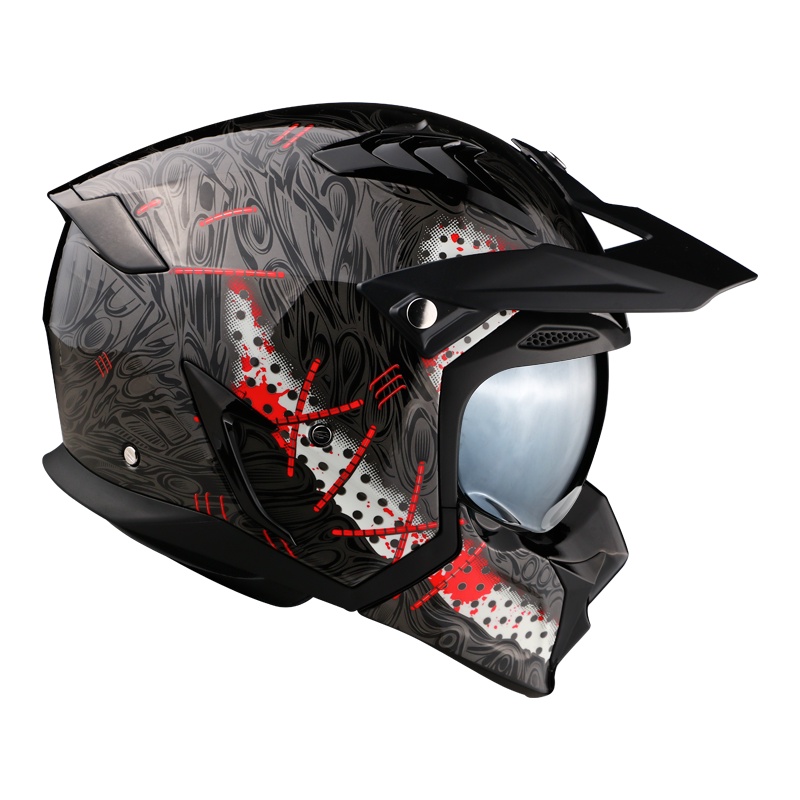 Spy Street Hybrid Helmet Core G Neo S1 SHRED | Shopee Philippines