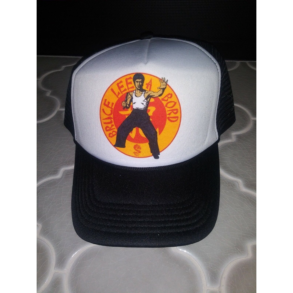 Bruce Lee Cap Chuck Norris Shirt Nunchucks Black Belt Karate Poster ...