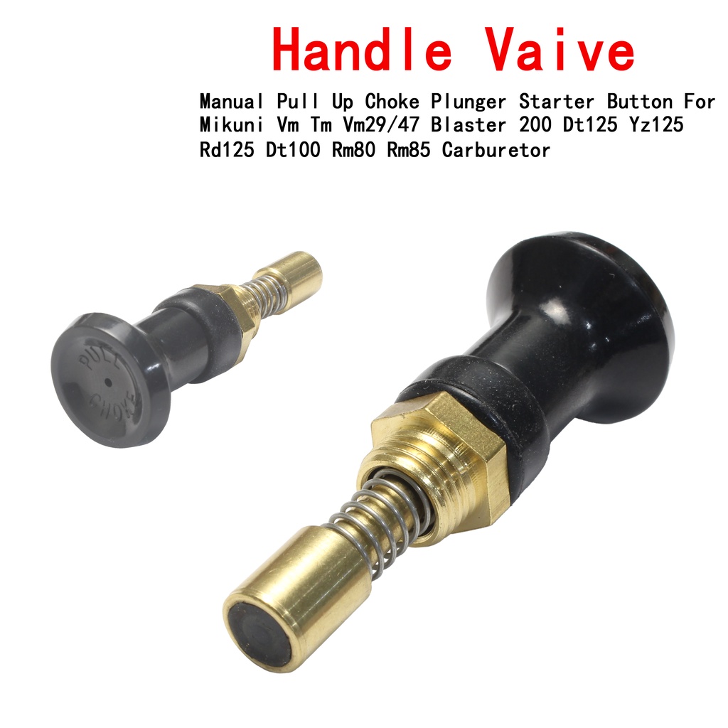 Choke Switch Black Carburetor For Vm29/47 For Mikuni Rxk King Rxz Mili ...
