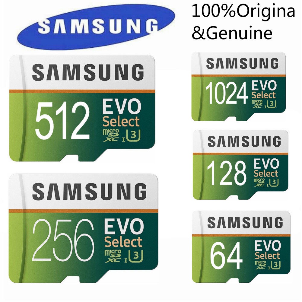 100% original authentic Samsung EVO 64G/128G/256G/512G/1T TF Memory ...