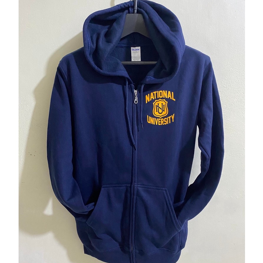 FANATICO NU Bulldogs Varsity Jacket National University Hoodie Sweater with Zipper | Shopee ...