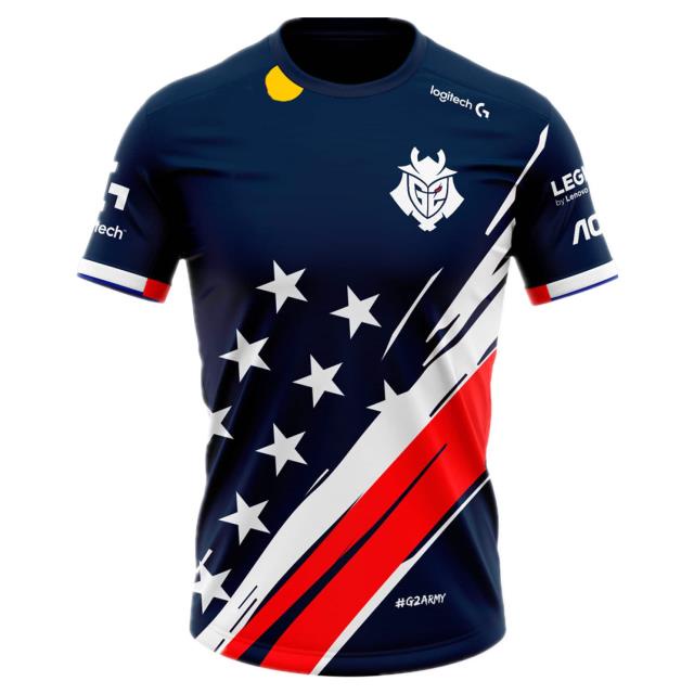 G2 Esports Jersey 2022 G2 Spain Team Jersey 2021 New G2 National Team ...