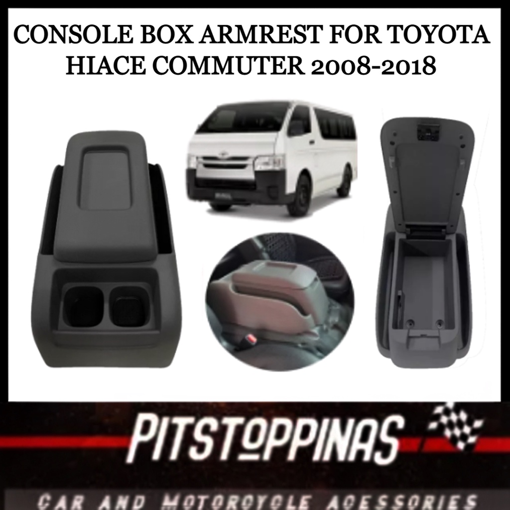CONSOLE BOX ARMREST FOR TOYOTA HIACE COMMUTER 2008-2018 | Shopee ...