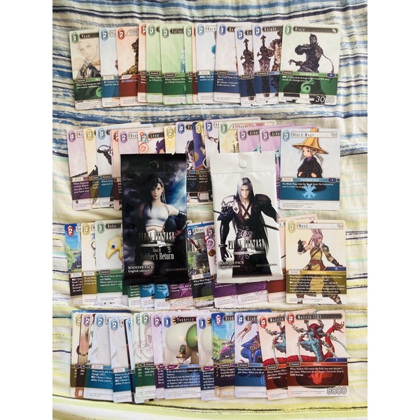 MORE FINAL FANTASY TCG CARDS! Original Authentic FFTCG Singles FF Opus ...