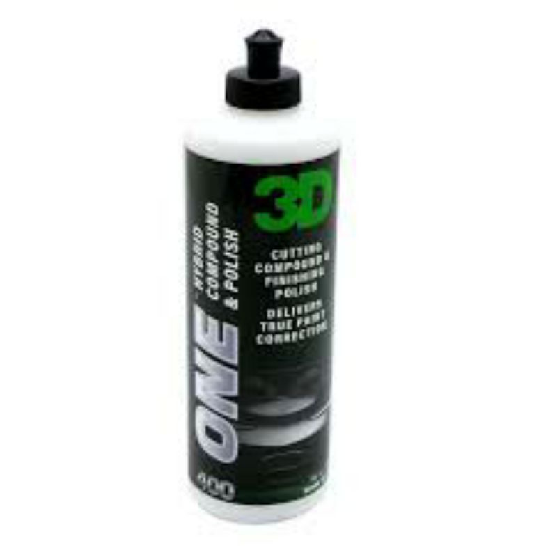 3D One Hybrid Rubbing Compound and Finishing Polish 8oz | Shopee ...