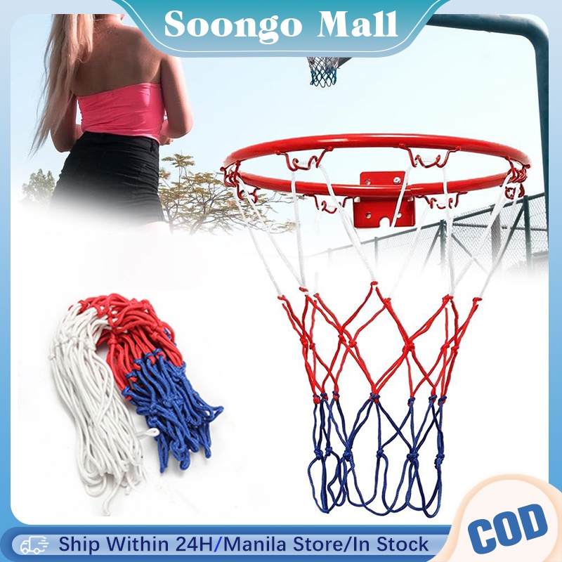 Nylon Basketball Nets Heavy Duty Basketball Rim Mesh Rainproof ...