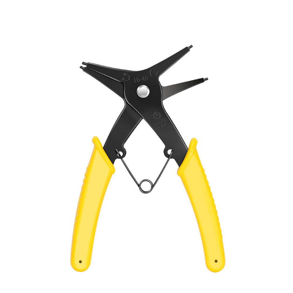 2 In 1 E-Circlip Plier Snap Ring Pliers Portable Internal External ...