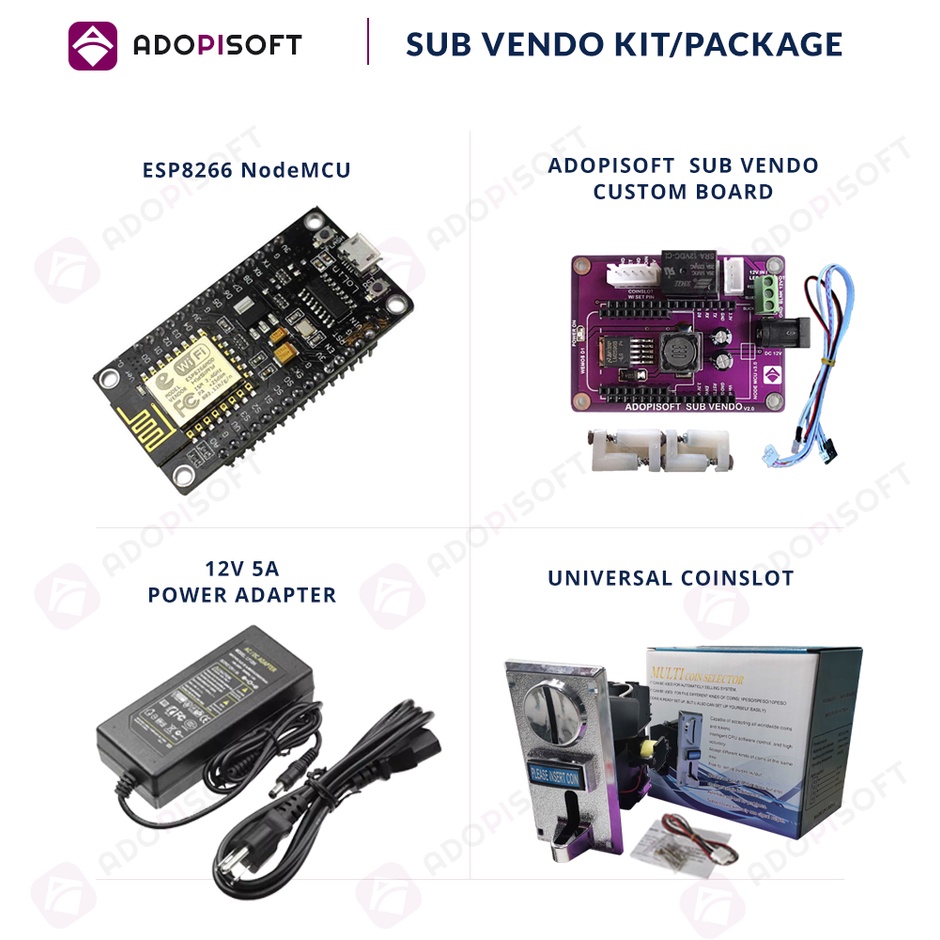 ADOPISOFT | Wireless Custom Board and Sub-vendo KIT | Shopee Philippines