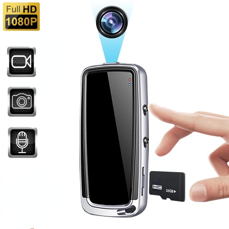 1080P HD Keychain Mini Camera Professional 3-5hrs Long Recording ...