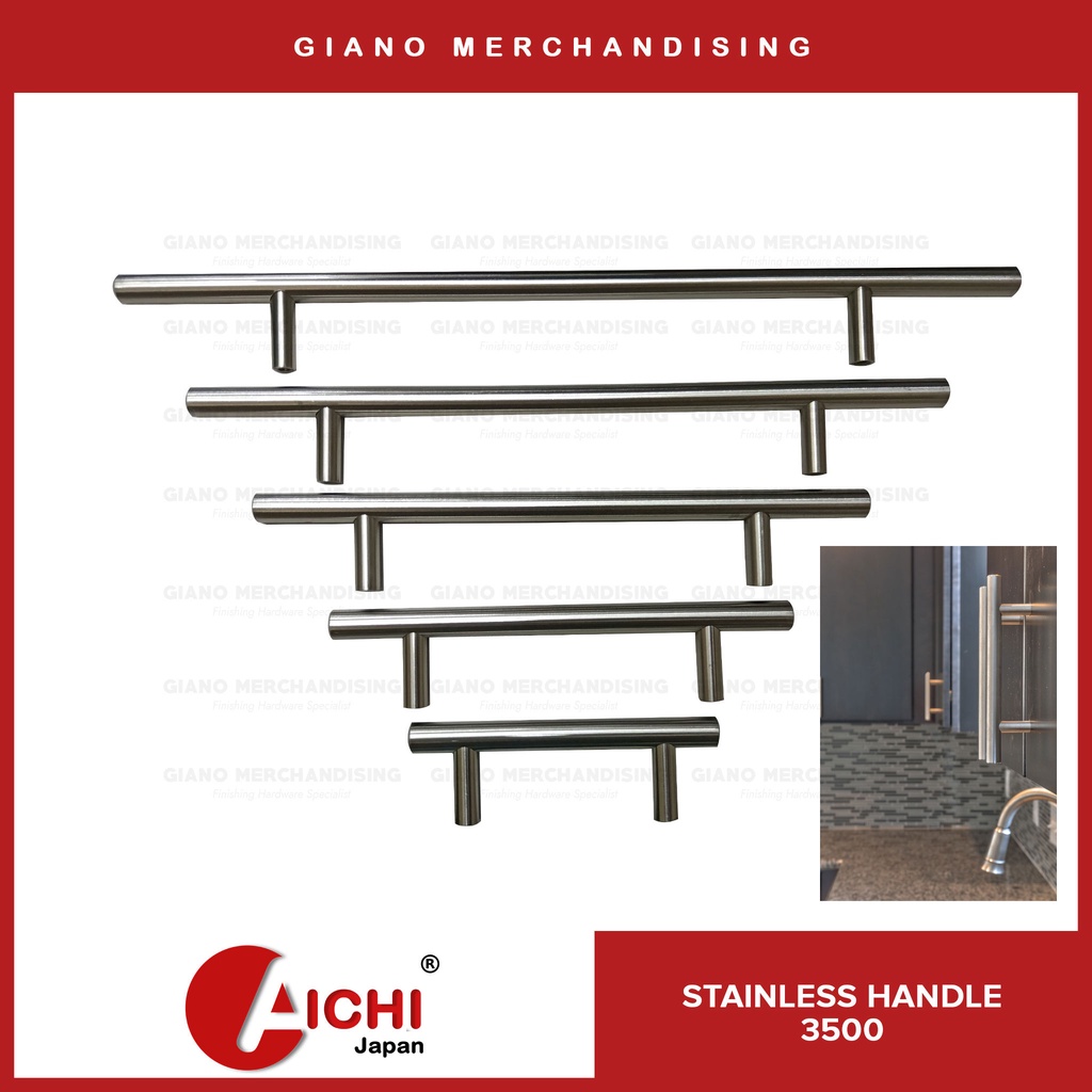 Cabinet Pulls Handle 3500 Stainless (1PC) | Shopee Philippines