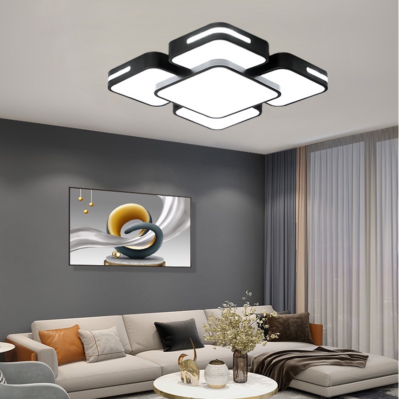 Tricolor Stepless Dimming Ceiling light Center light Remote Control ...