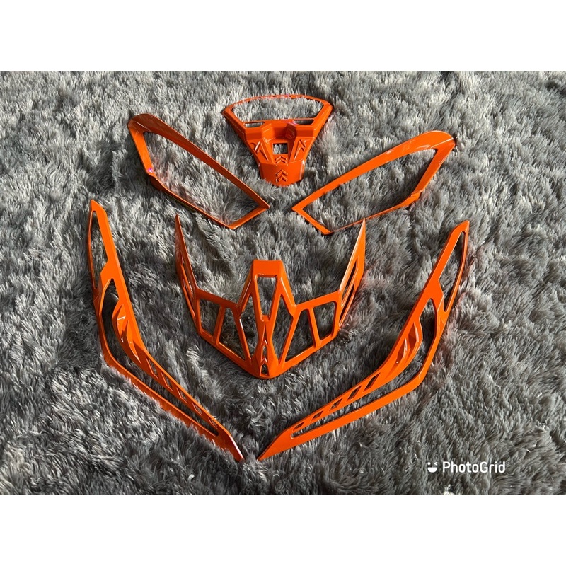 New Honda Click V2 125i/150i Original Orange Garnish | Shopee Philippines
