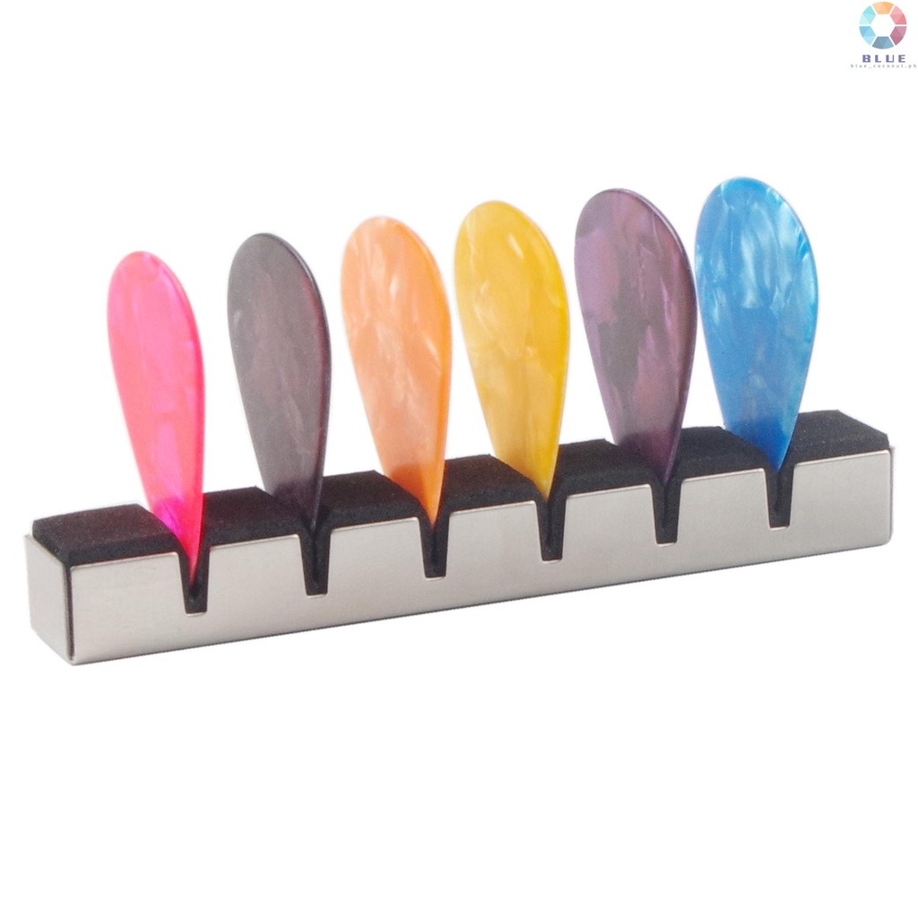 [B_C Newest] Guitar String Mute Dampener and 6 PCS Celluloid Guitar ...