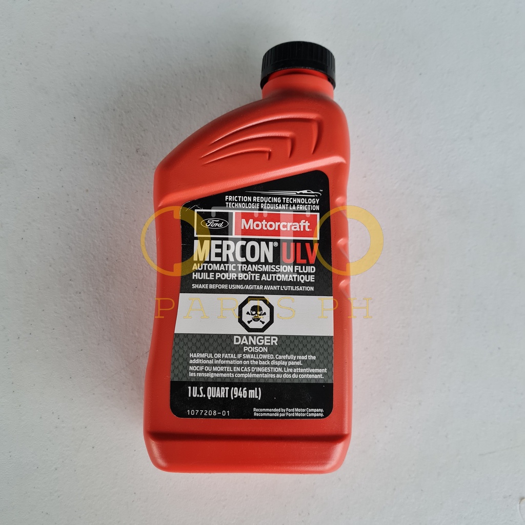 [GENUINE] Mercon V, LV, ULV ATF For 2.0L, 2.2L, 3.2L & 2.5L Ford Ranger ...