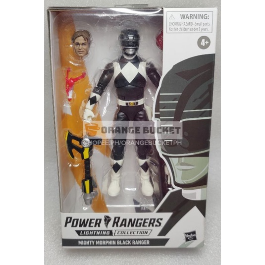 Power Rangers Lightning Collection Black Ranger (NEW, MISB) Mighty ...