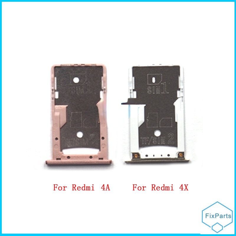 For Xiaomi Redmi 4 4A 4X SIM Card Tray Holder Micro SD Card Slot Holder ...