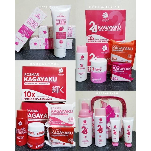 ROSMAR 24HR MILD KIT, REJUVENATING SET, EXTREME REJUVENATING SET ...