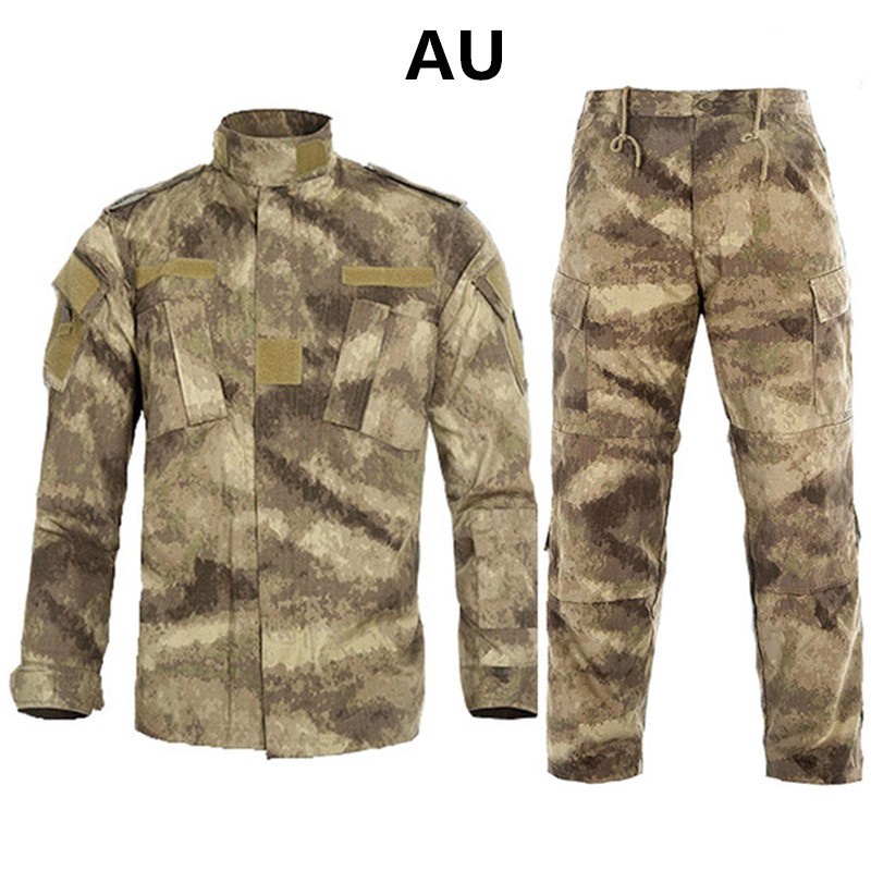 Men's Outdoor Set Training Suits Long Sleeve Shirt Pants Set | Shopee ...