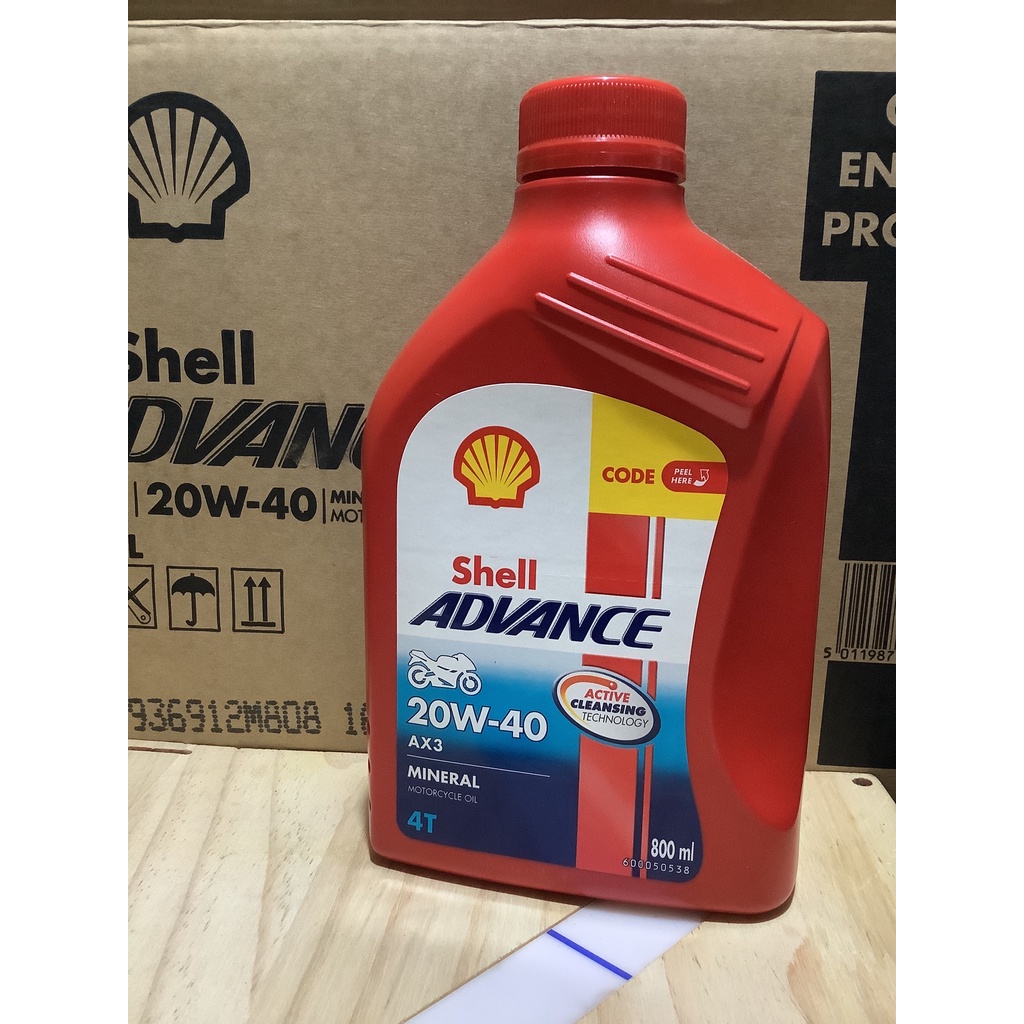 SHELL ADVANCE AX3 800ML | Shopee Philippines