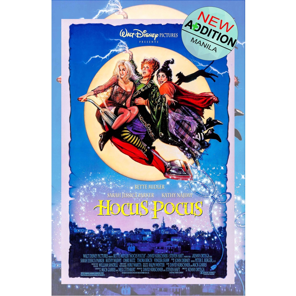 Hocus Pocus 1993 Large Poster | Shopee Philippines