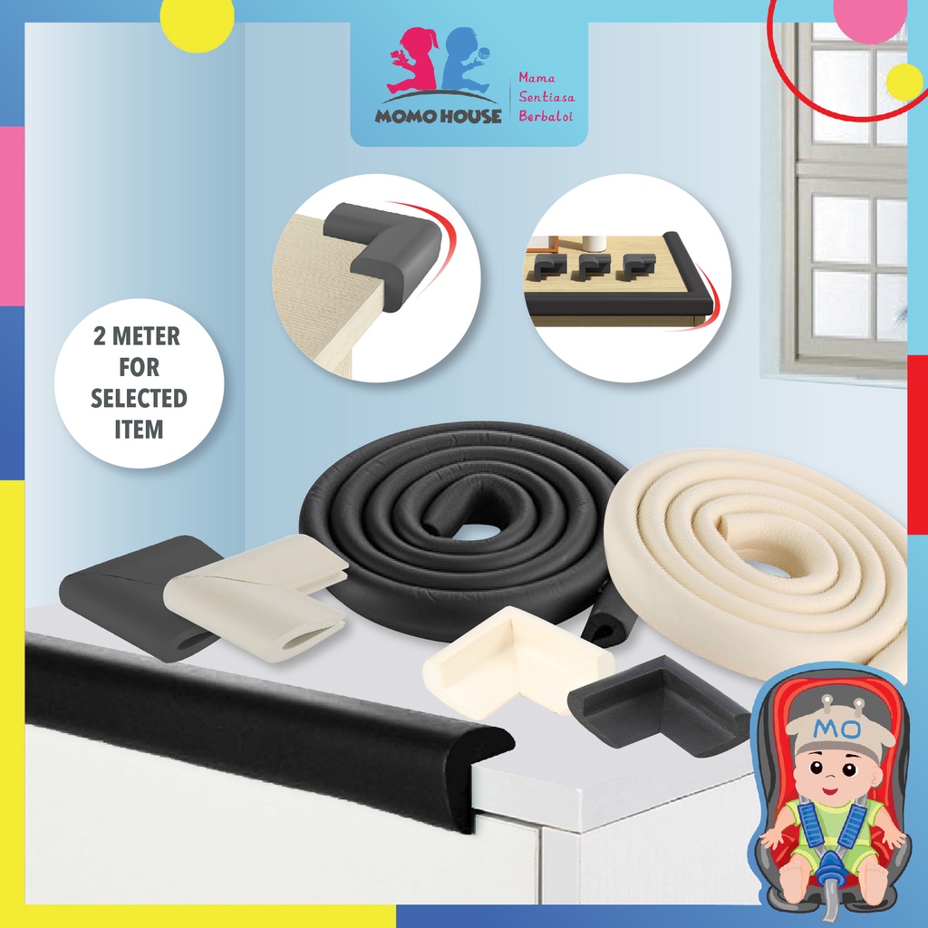 Baby Edge Protector Soft Rubber Hurt Prevention Edge Corner Guards Baby ...