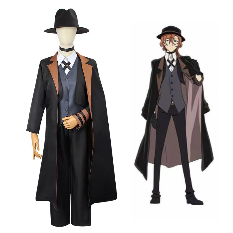Bungo Stray Dogs Nakahara Chuuya Cosplay Costume Middle Ages Retro ...