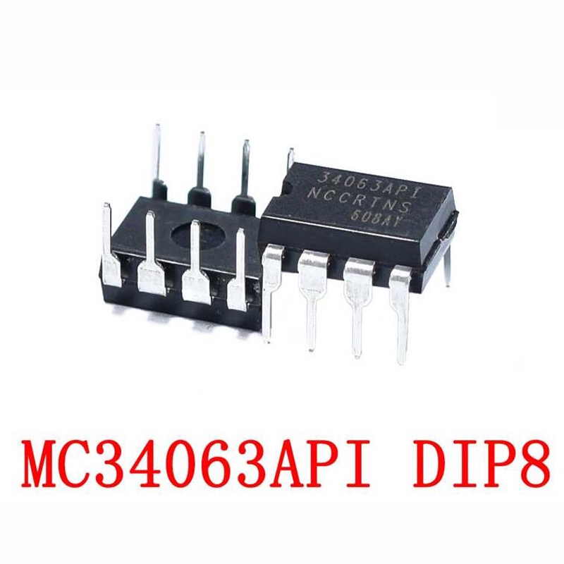20PCS MC34063API MC34063A DIP-8 MC34063 DIP 34063 DIP8 new and original IC Chipset新庆兴 | Shopee ...