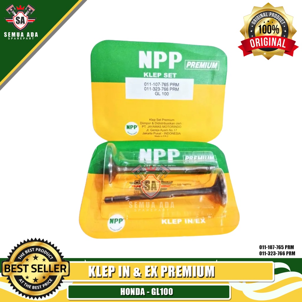 Valve SET / VALVE UMBRELLA IN EX PREMIUM NPP GL 100 ORIGINAL NPP 100% | Shopee Philippines