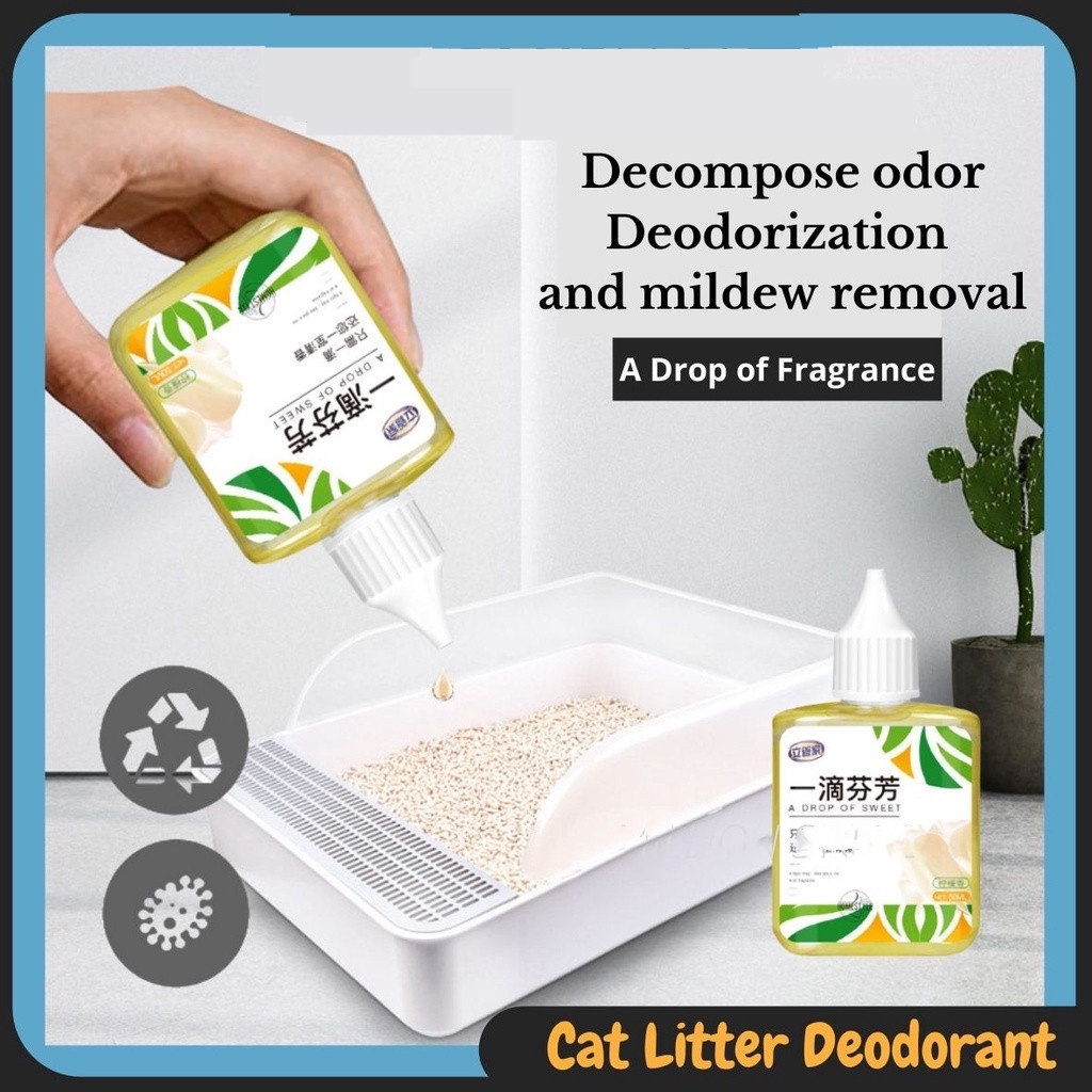 One Drop Cat Litter Toilet Deodorizer Perfume Liquid | Shopee Philippines