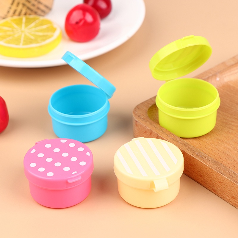 [SEEDID]4Pcs Mini Sauce Bottles Colored Sauce Containers Tomato Sauce ...