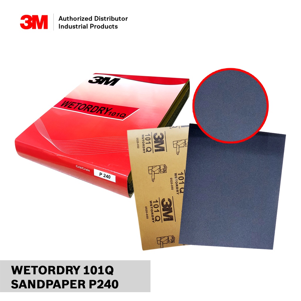 3M™ WETORDRY™ 101Q SANDPAPER | Shopee Philippines