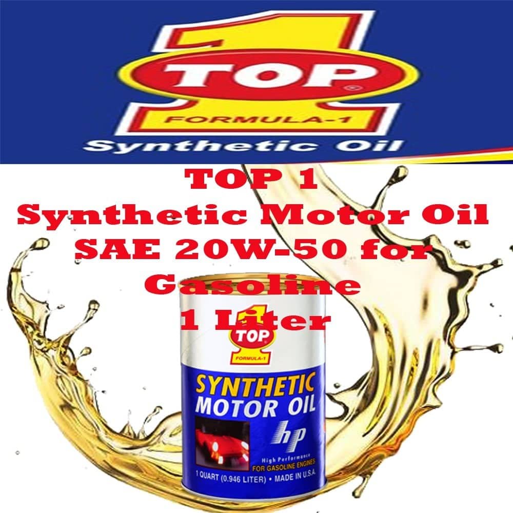 Top 1 Formula- Synthetic Motor Oil HP High Performance For Gasoline ...