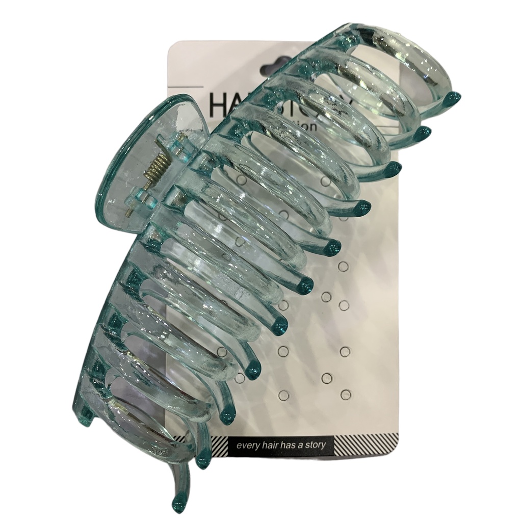 HAIRSTORY CLEAR Jumbo Big Claw Hair Clamp Clip (D651B-D504S) | Shopee ...