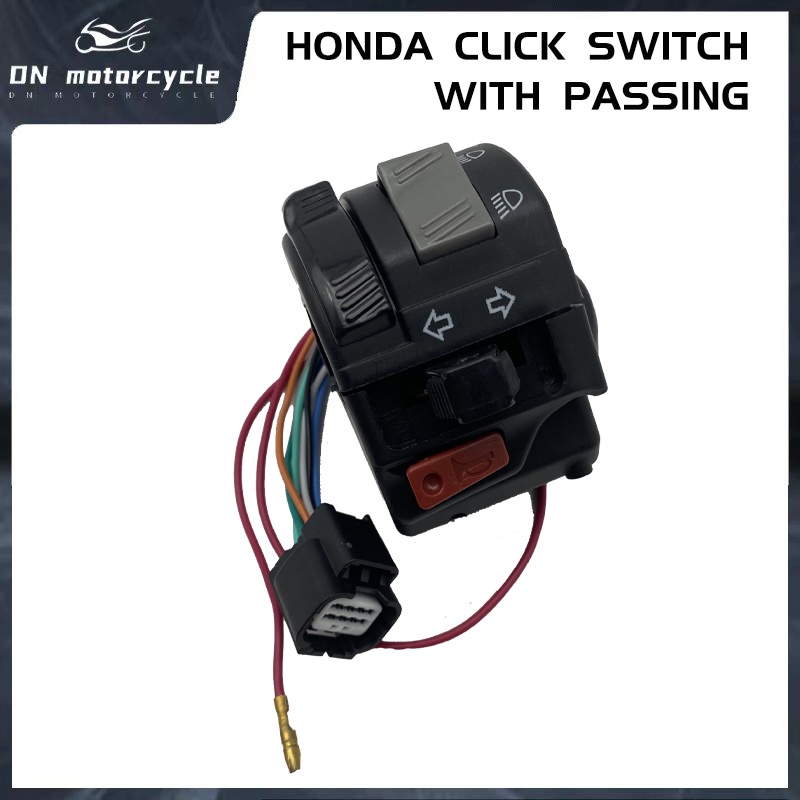 Honda Click Domino Switch whit Passing Switch Left | Shopee Philippines