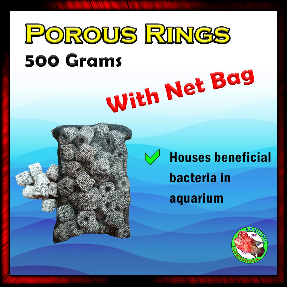 400g Porous Rings, Ceramic Rings, Nanotech house for Beneficial ...