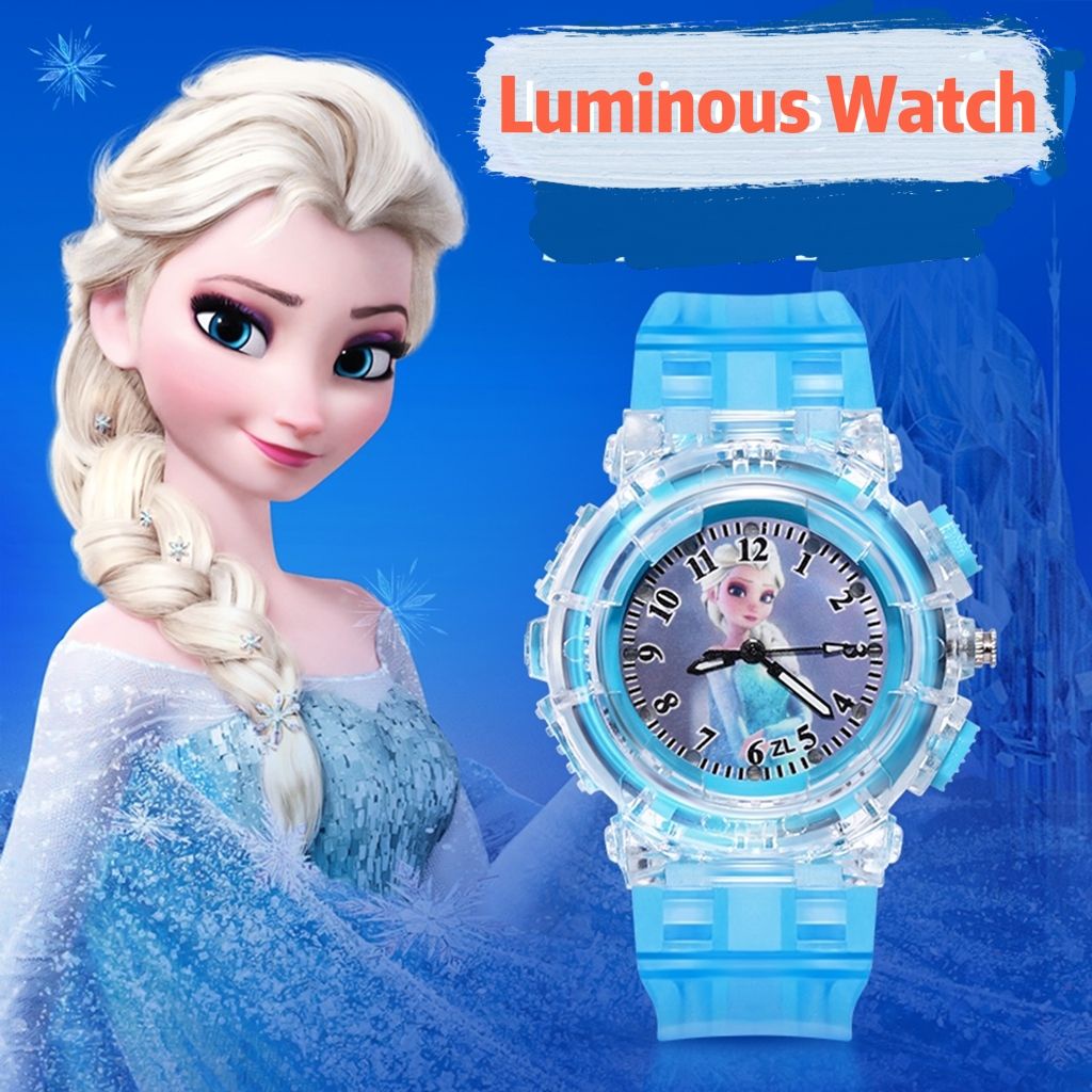 Children Wristwatch Digital Watch LED Light Colorful Flash Kids Watches ...