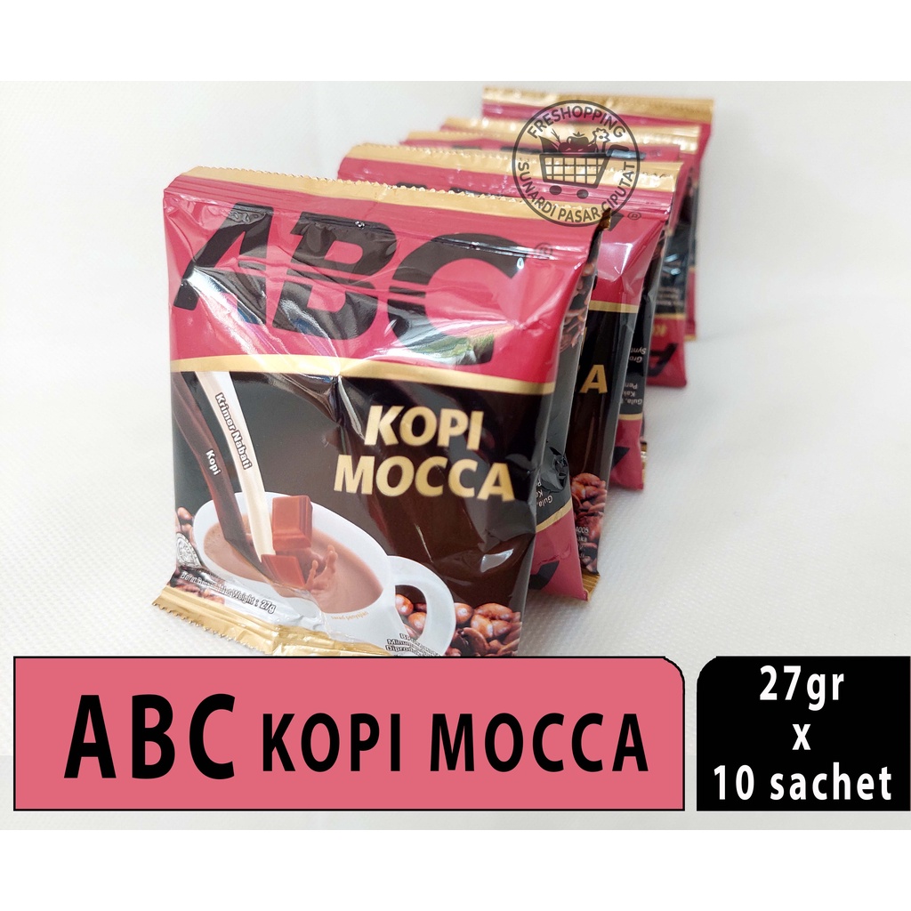 ABC Moca Coffee 1 Plan 10 sachets | Shopee Philippines