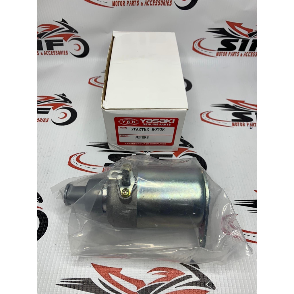SIF STARTER MOTOR KYMCO SUPER 8 (YSK) | Shopee Philippines