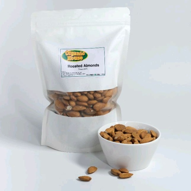 Organic House Roasted Almonds 500g | Shopee Philippines